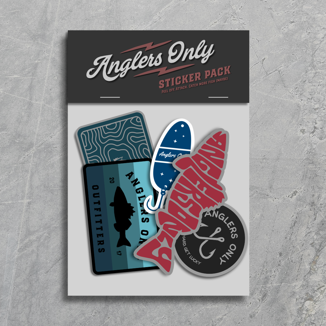 Sticker Pack – Anglers Only